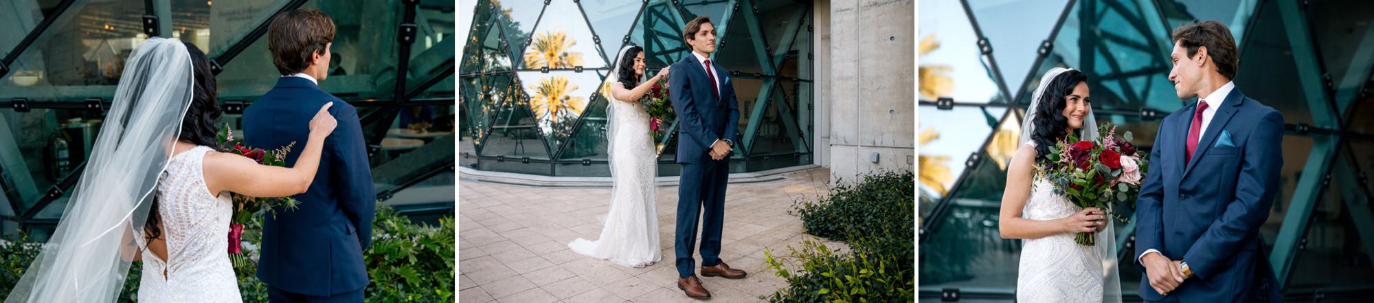 The Dali Museum Wedding - Rosy & Shaun Photography