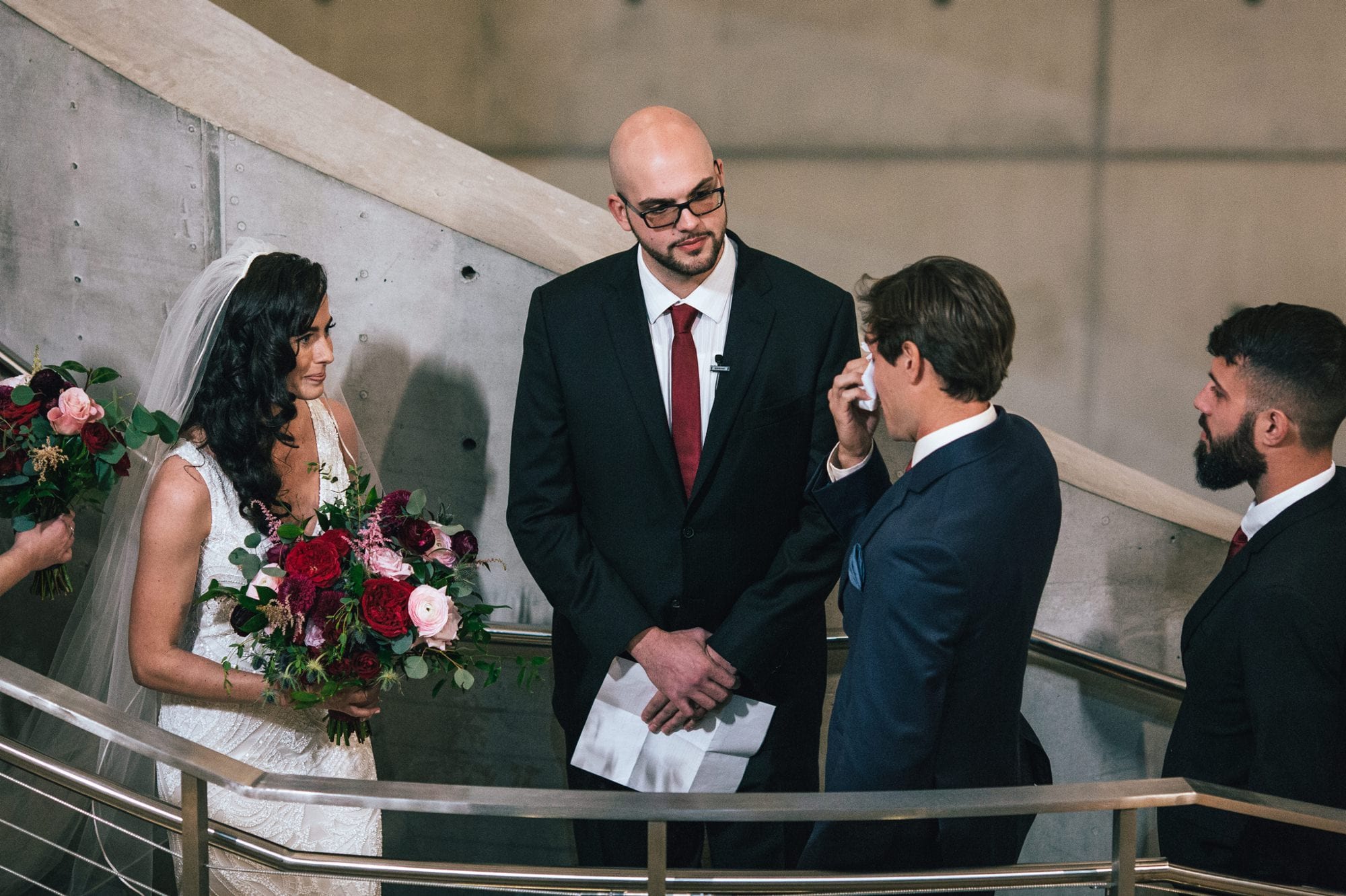 The Dali Museum Wedding - Rosy & Shaun Photography