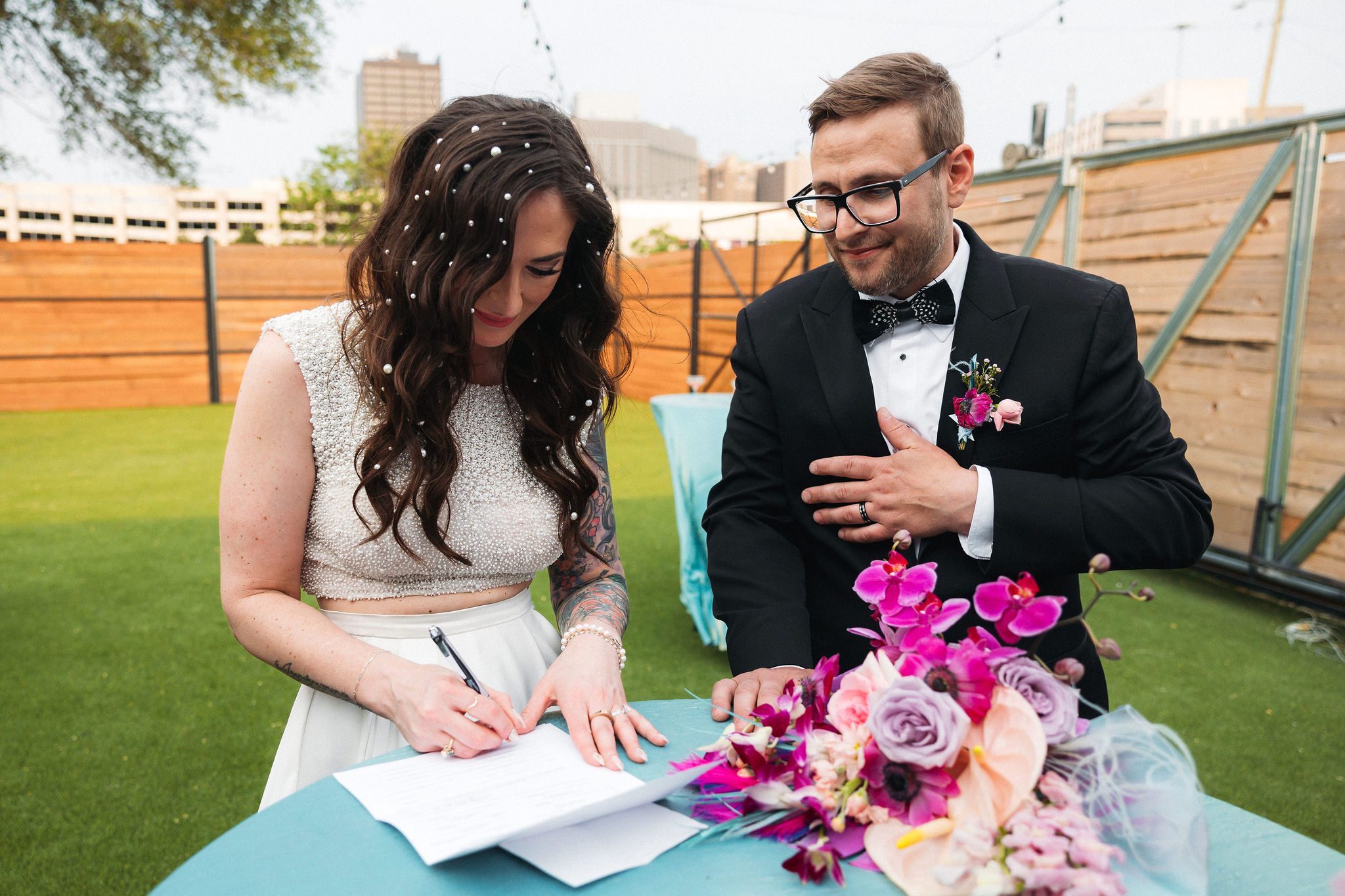 2000 Brooklyn Detroit Wedding - Rosy & Shaun Wedding Photography